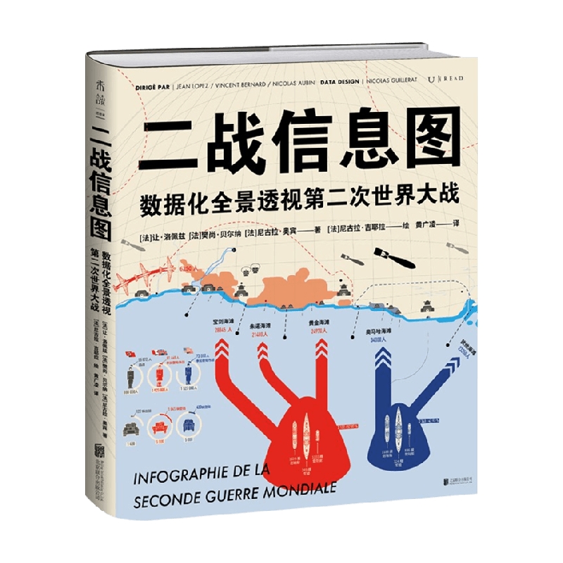 二战信息图 数据化全景透视第二次世界大战 让·洛佩兹 等著 历史