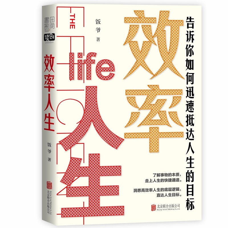 效率人生 告诉你如何迅速抵达人生的目标 新书
