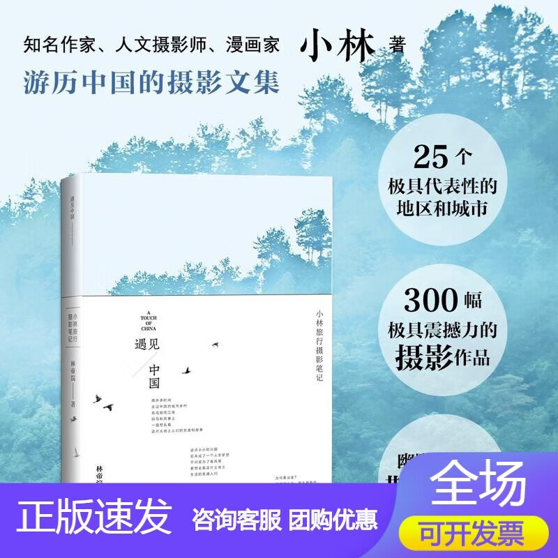 小林旅行摄影笔记 遇见中国 林帝浣摄影文集25个代表性城市300幅震撼作品昨天的中国摄影教程教材书籍 湖北美术出版社
