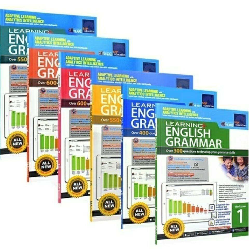 新加坡语法练习册SAP Learning English Grammar