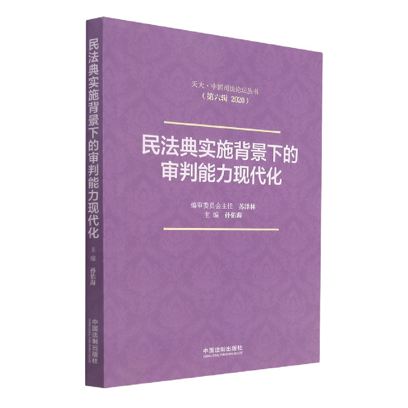 民法典实施背景下的审判能力现代化