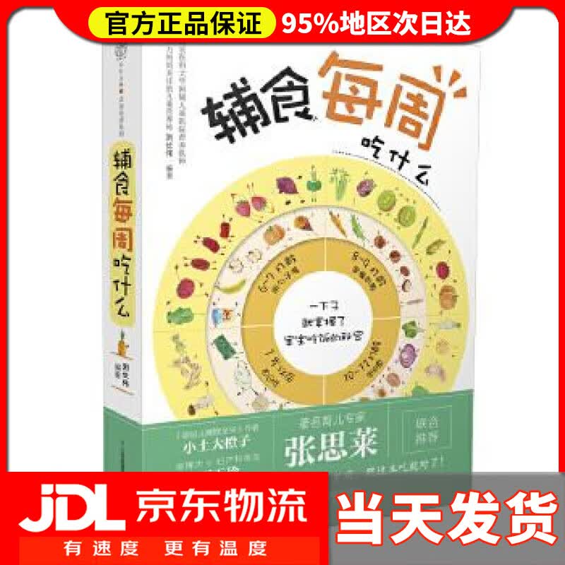 辅食每周吃什么 刘长伟 江苏科学技术出版社 9787553763811