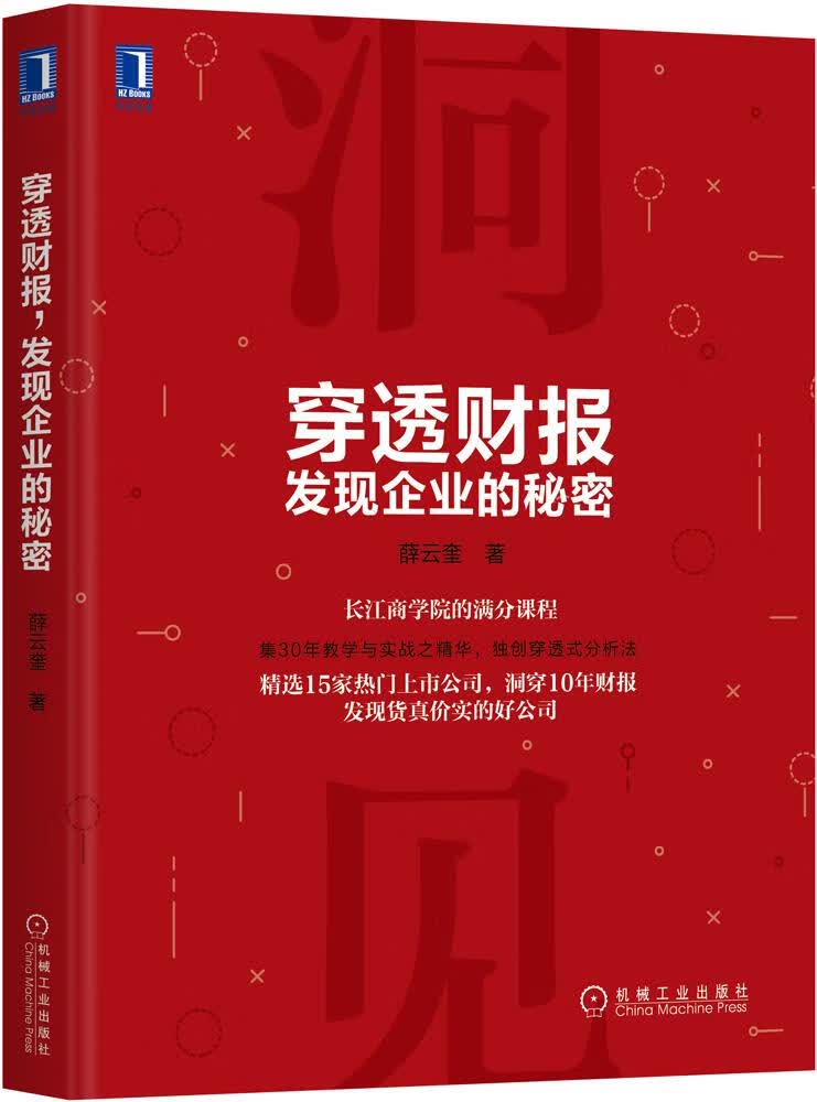 穿透财报，发现企业的秘密 薛云奎【书】