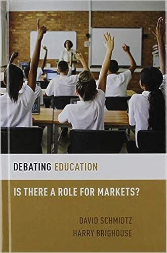 辩论教育：市场是否有作用？ Debating Education