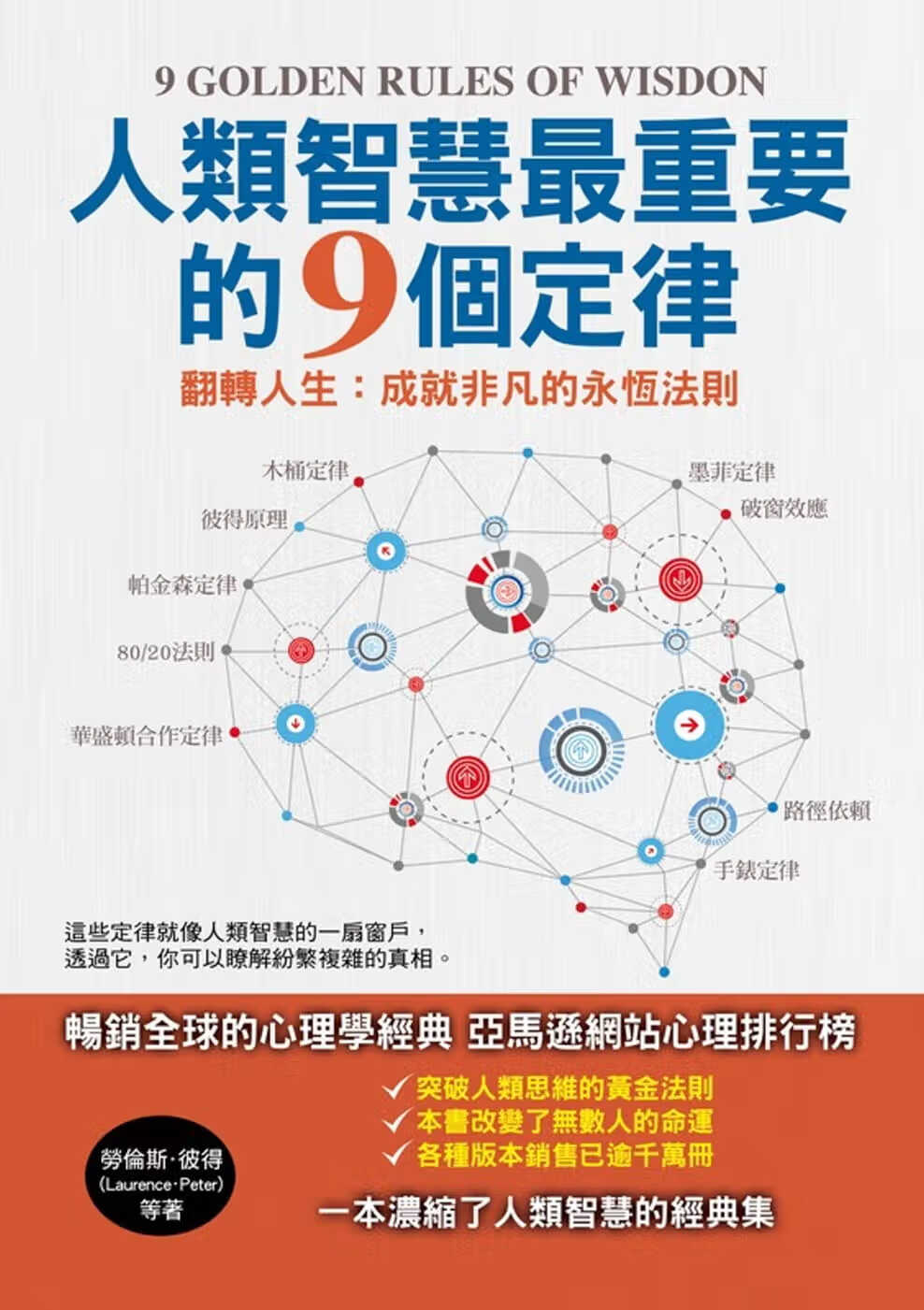 预售 劳伦斯．彼得人类智慧重要的9个定律德威
