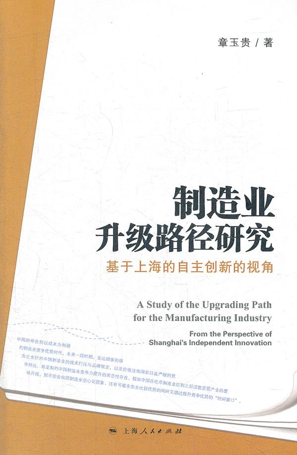 制造业升级路径研究
