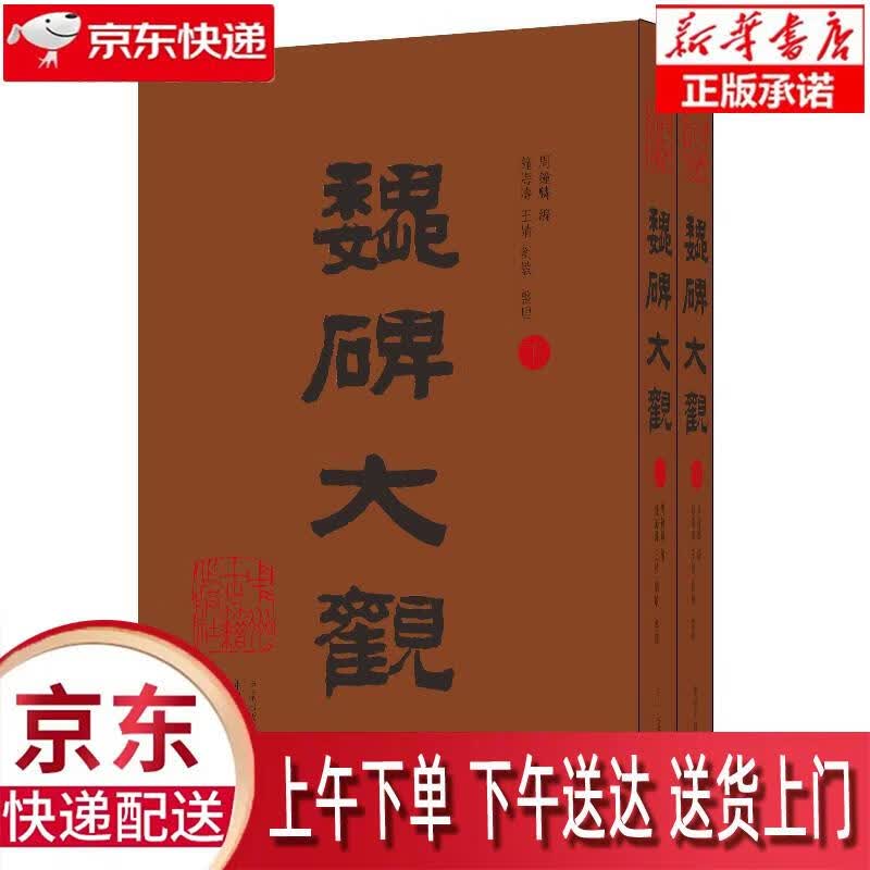 【新华畅销图书】魏碑大观（套装全二册）
