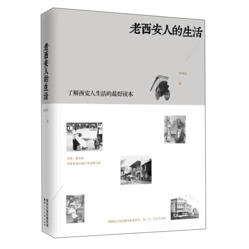 老西安人的生活 地域文化 西安地方史志 西安历史书 地方文化 陕西人民美术出版社