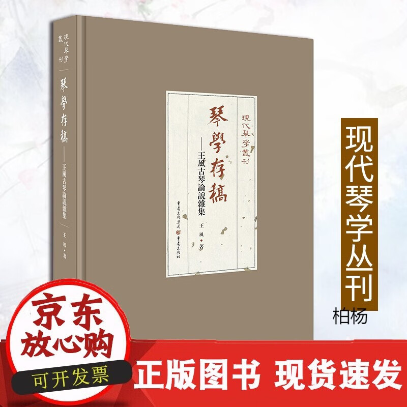 速发 琴学存稿:王风古琴论说杂集现代琴学丛刊重庆出版社古琴鉴赏琴史琴器琴话论文杂谈古琴琴谱民族古