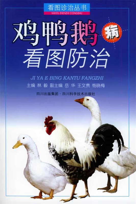 鸡鸭鹅病看图防治 林毅
