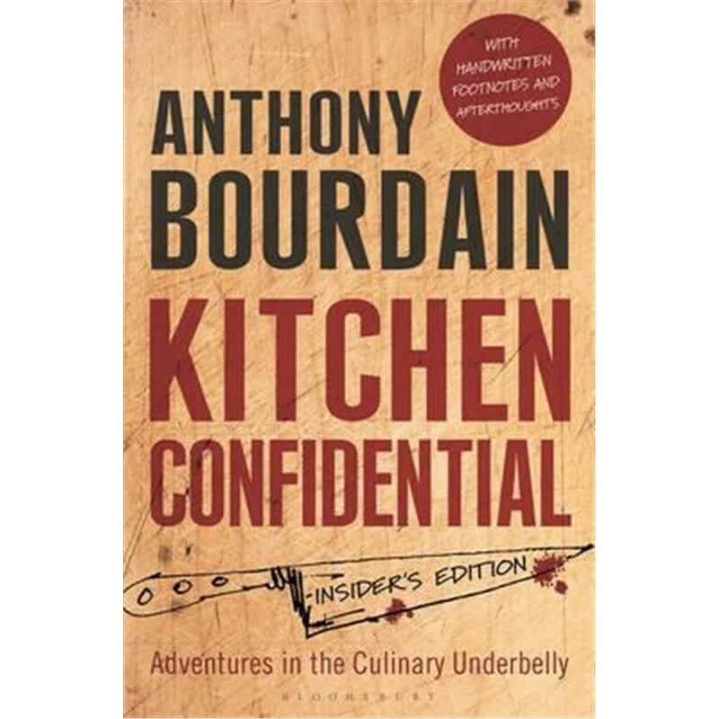 现货 英文版 Kitchen Confidential:Insider's Edition