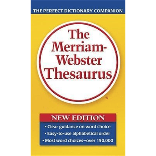 韦氏同义词英英字辞典 英文原版 The Merriam-webster Thesaurus