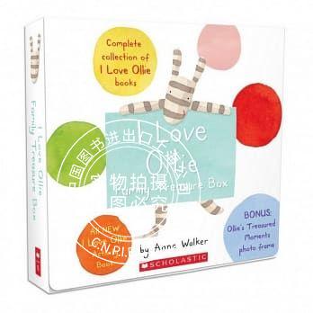 预售 I Love Ollie Family Treasure box9册Scholastic亲子睡前故事