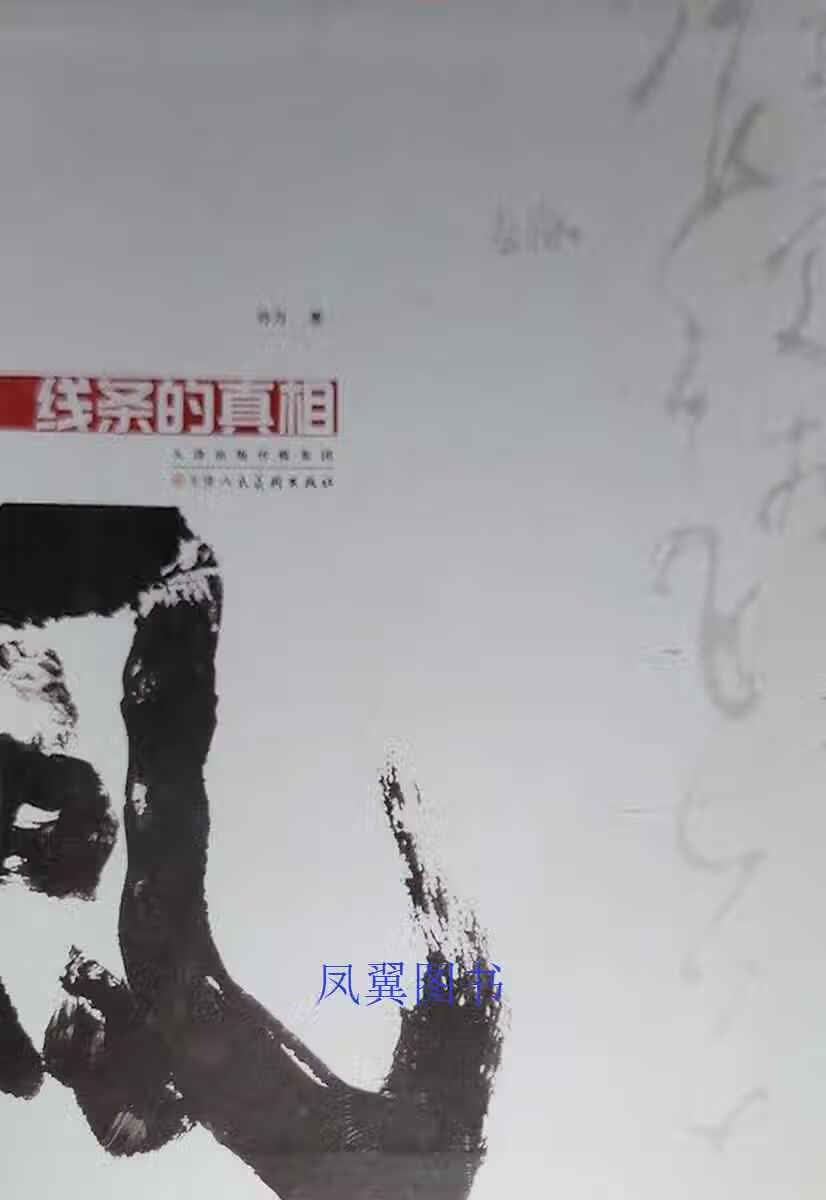 线条的真相 许力著 天津人民美术出版社