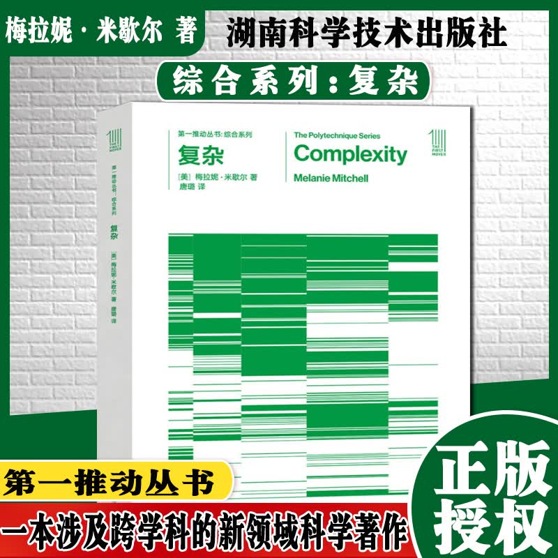 第一推动丛书综合系列 复杂 (美)米歇尔著 唐璐 湖南科学技术出版社