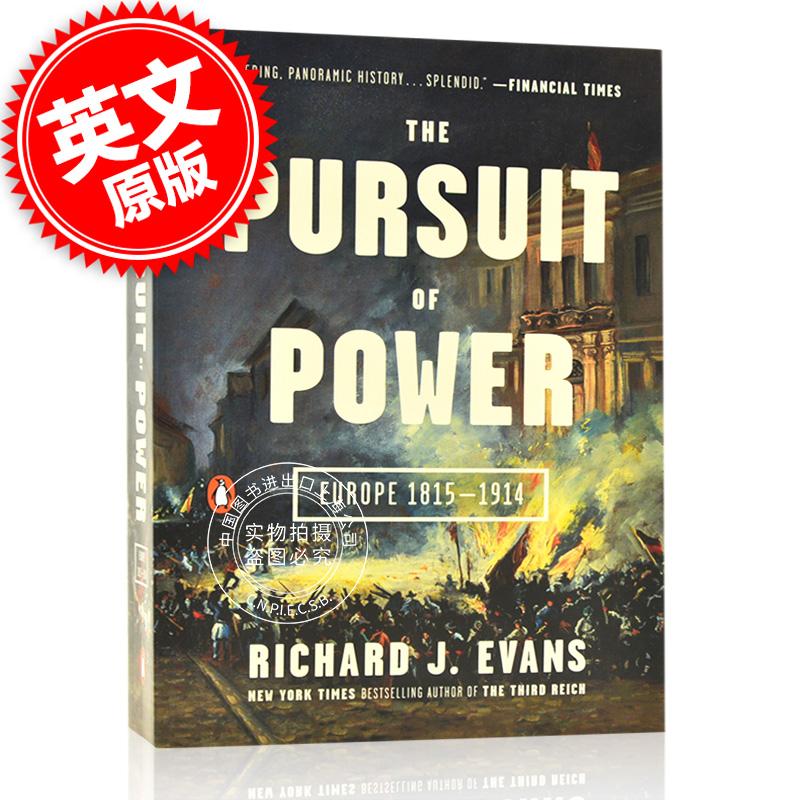 现货 企鹅欧洲史 美版 竞逐权利 1815-1914年 英文原版历史小说  The Pur