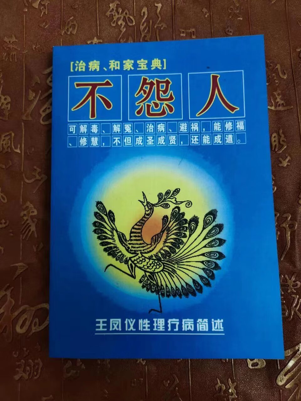 现货 不怨人 王凤仪性理疗病简述