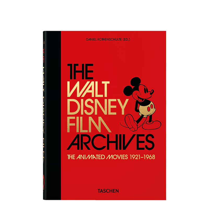 【少量库存】Disney【40周年纪念版】沃特·迪斯尼电影档案:1921年至1968年的动画电影 英文
