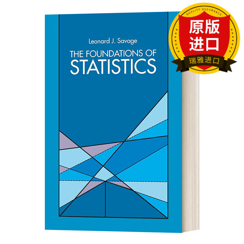 英文原版 The Foundations of Statistics 统计学基础 英文版 进口英语原版书籍