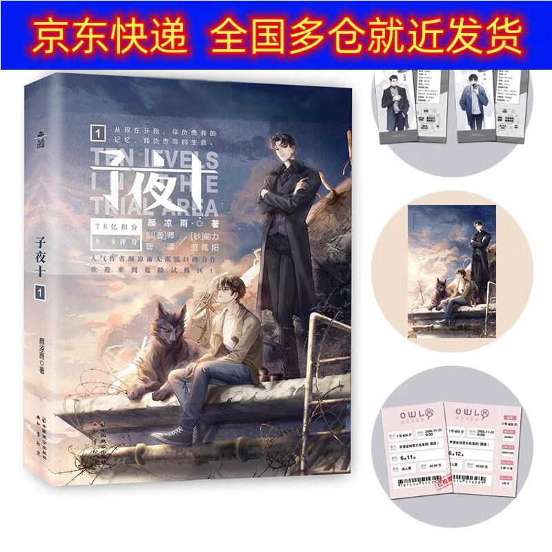 书 子夜十1 青春文学类图书 子夜十1