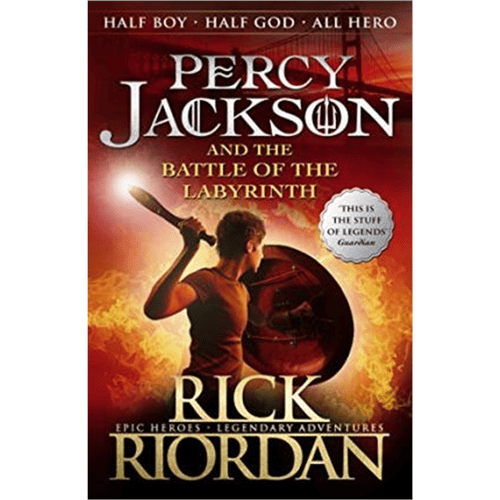英文原版 波西杰克逊系列4：波西·杰克逊与迷宫之战Percy Jackson and the Battle of the Labyrinth