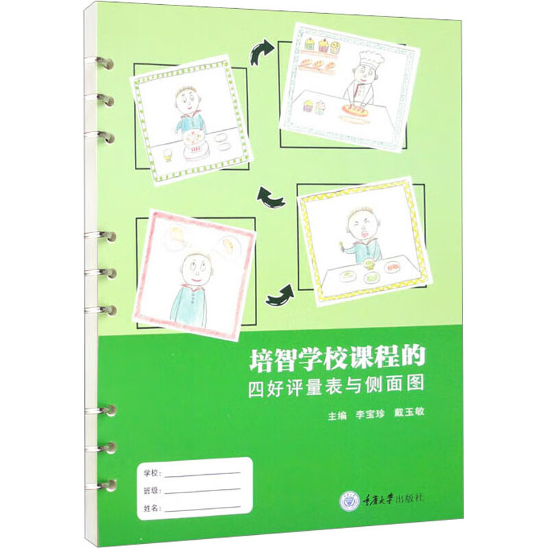 培智学校课程的四好评量表与侧面图 李宝珍,戴玉敏 编 书籍 图书