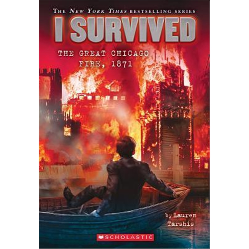 英文原版 幸存者系列 I Survived the Great Chicago Fire, 1871 (I Survived #11) 儿童历史小说英语读物