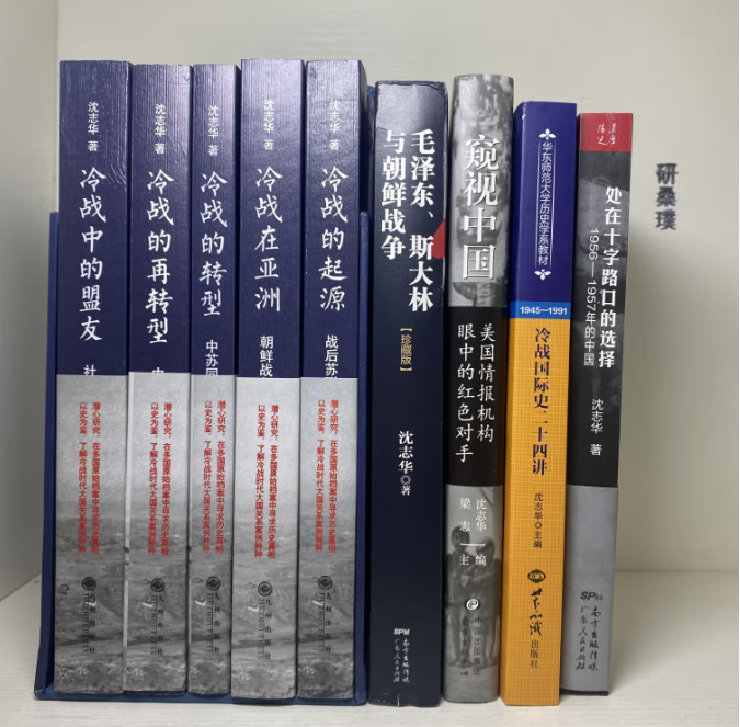沈志华 冷战五书 冷战四书 冷战五书：冷战的起源、冷战的转型、冷战的再转型、冷战中的盟友、冷战在亚洲（四不含此书） 五书、窥视中国、十字路口、二十四讲、朝鲜战争