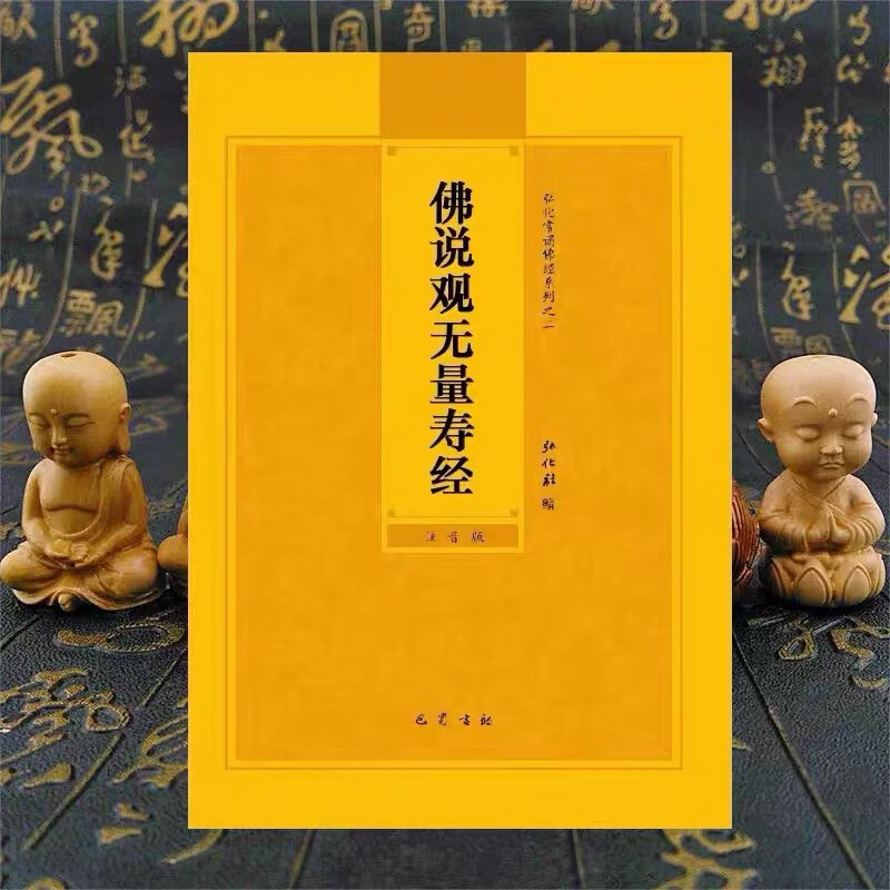 佛说观无量寿经注音版诵读本大字简体32开观无量寿经结缘