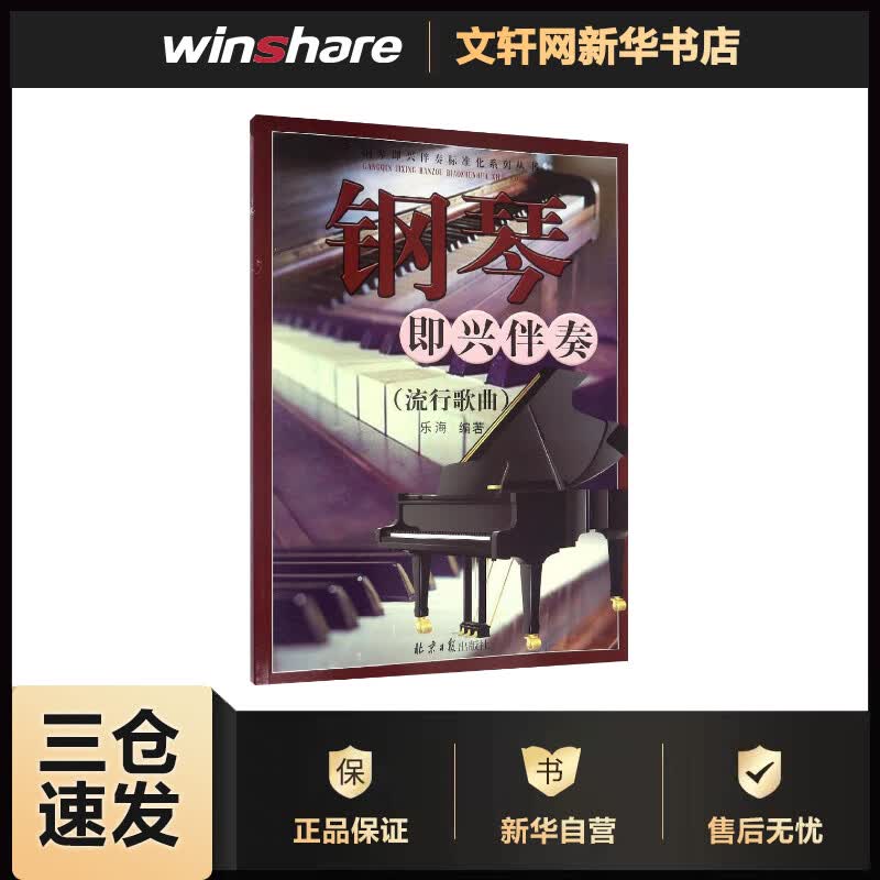钢琴即兴伴奏流行歌曲 乐海 编 作 书籍