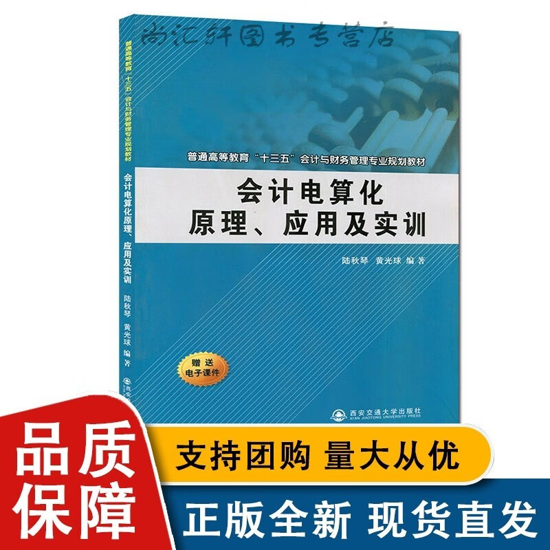 会计电算化原理、应用及实训