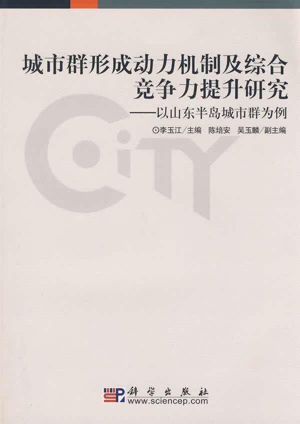 城市群形成动力机制及综合竞争力提升研究