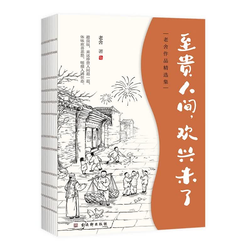 至贵人间欢兴未了 老舍著 经典散文集 中国文学经典书籍