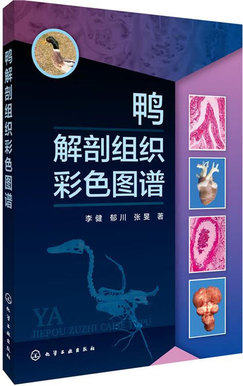 鸭解剖组织彩色图谱【好书，下单速发】