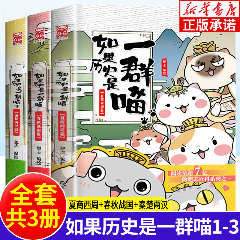 如果历史是一群喵11 南宋金元卷 第11册全套 肥志百科中国历史类书籍漫画书假如历史是一群喵全集12345678910册十一卷 全3册历史喵1+2+3