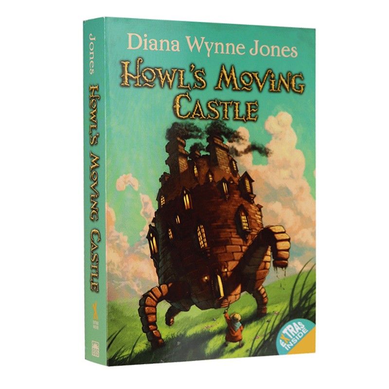 英文原版 哈尔的移动城堡三部曲第一部 Howl's Moving Castle 宫崎骏动画电影原著 青少年奇幻英文课外阅读小说 Diana Wynne Jones . 梦想童趣城