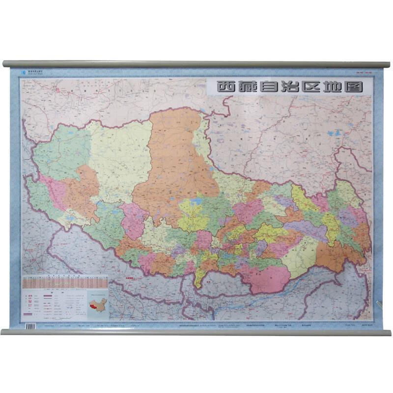 1:200万西藏自治区地图