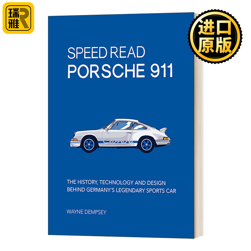 英文原版 Speed Read Porsche 911 速读保时捷 911 德国传奇跑车背后的历史 技术和设计 英文版 进口英语原版书籍