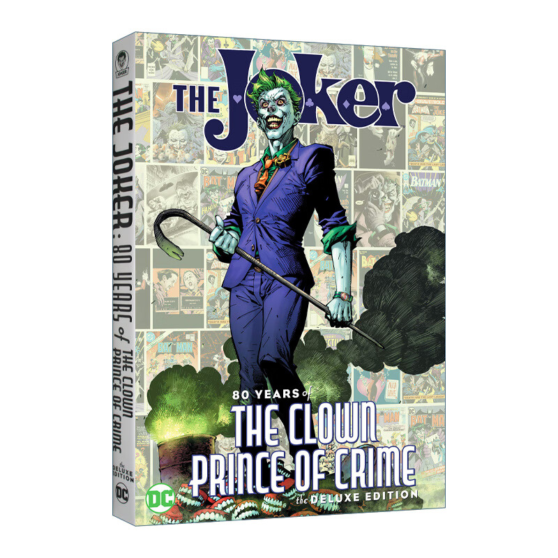 Joker 80 Years of the Clown Prince of Crime 英文原版 小丑80周年豪华版精装 DC漫画 英文版