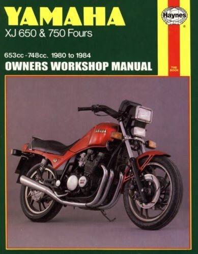 Yamaha XJ650 & 750 Fours (80 - 84) Haynes Repair Manual