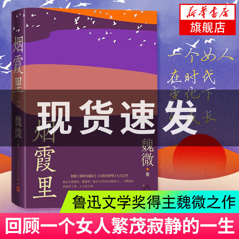 【第十一届茅盾文学奖提名作品】烟霞里 魏微新书 鲁迅文学奖得主作品 人民文学出版社 中国现当代文学小说女性文学 凤凰旗舰店书籍