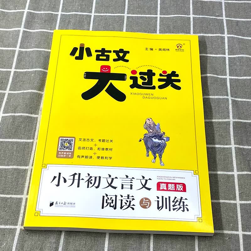 文化 小古文大过关 小升初文言文阅读与训练 真题版 文言古文考题过关名师打造衔接教材有声朗读便教利学 南