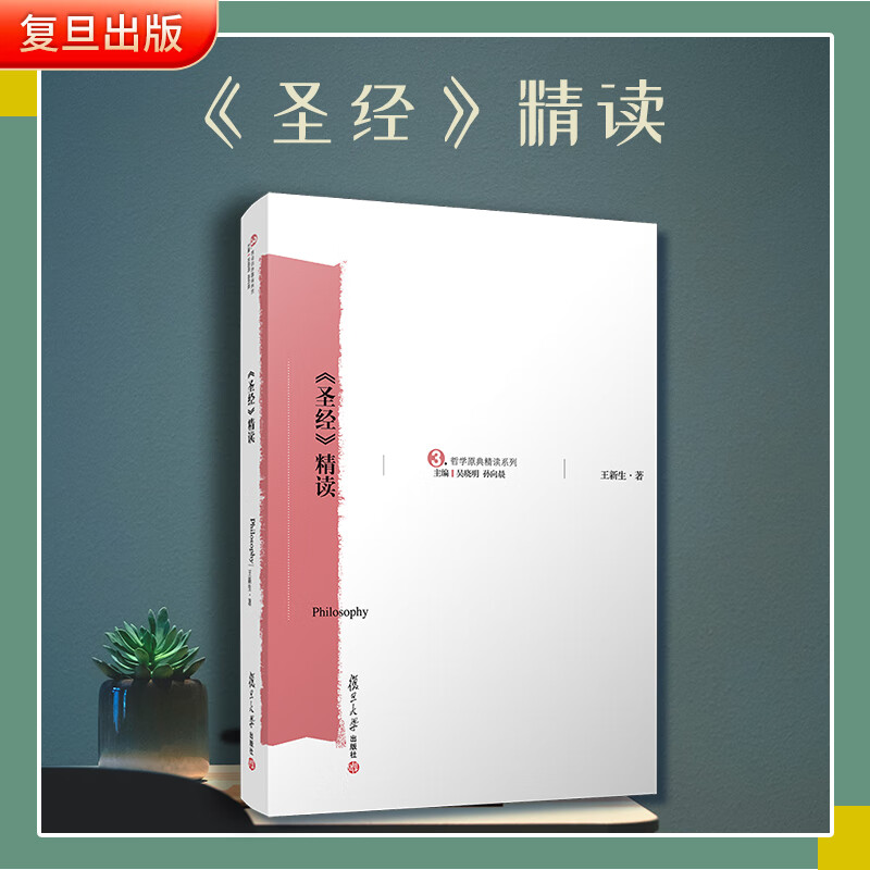 《》精读王新生复旦大学出版社哲学典精读系列精读基督教书哲学宗教典籍信仰古代文学中文版解读书籍