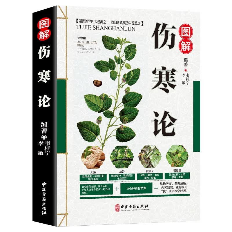 伤寒论+金匮要略原版伤寒杂病论全套张仲景中医书籍大全彩图典藏版含原文注释译文 伤寒论【彩图原文译文注释】
