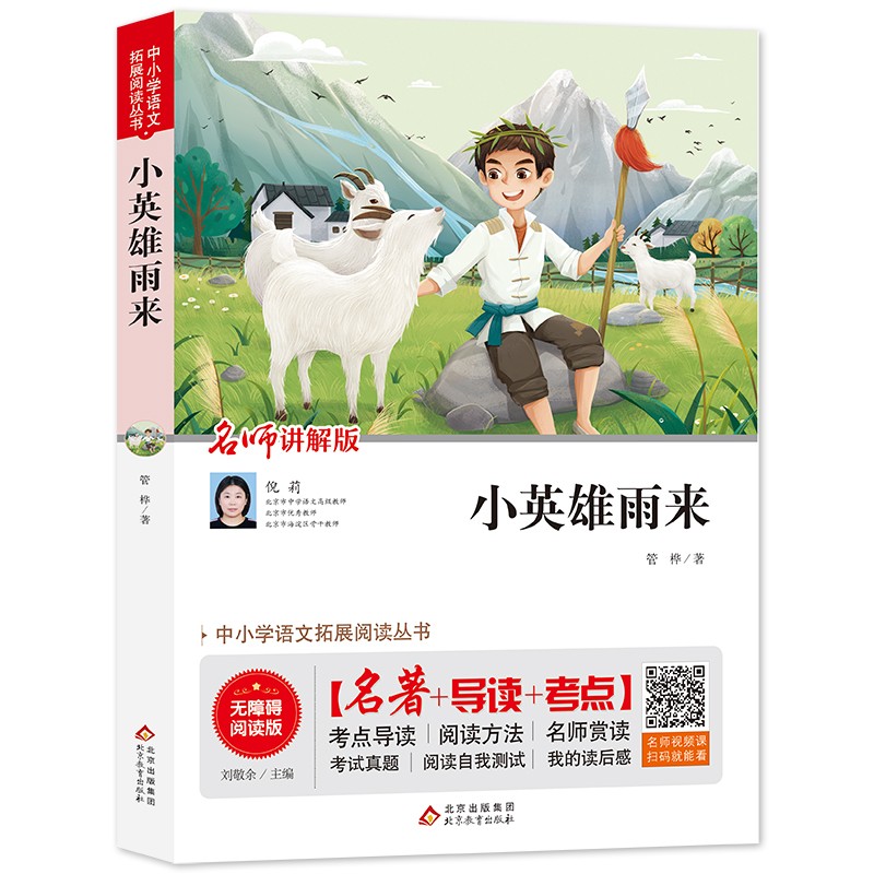 小英雄雨来整本书阅读（视频讲解版）快乐读书吧六年级上推荐阅读 考点导读+阅读方法+名师赏读 中小学生语文拓展阅读丛书