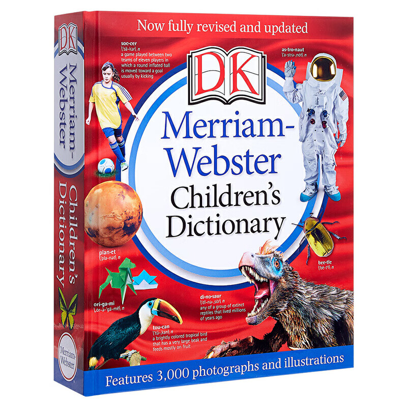 现货 韦氏儿童字典 新版词典 DK出版 精装 大开本 英文原版 Merriam-Webster Children's Dictionary 含3000幅图片与注释