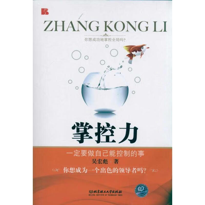 掌控力 吴宏彪著