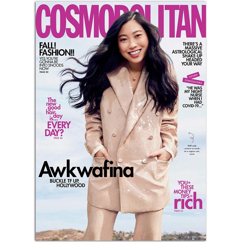 【单期可选】Cosmopolitan 大都会 美国女性服装时尚生活杂志 2023/22年月刊 2021年9月刊