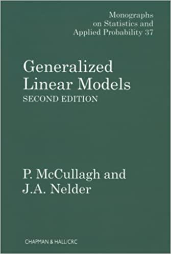 GENERALIZED LINEAR MODELS 2ED