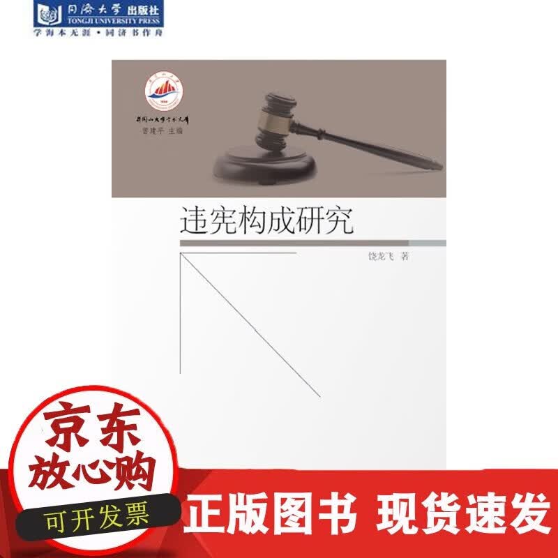 速发 违宪构成研究饶龙飞同济大学出版社